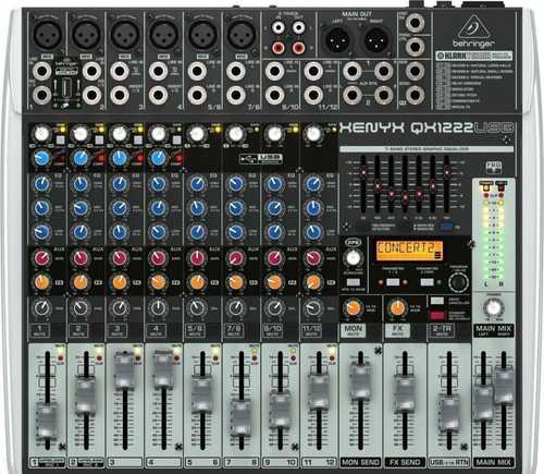 Behringer QX1222USB - микшер аналоговый