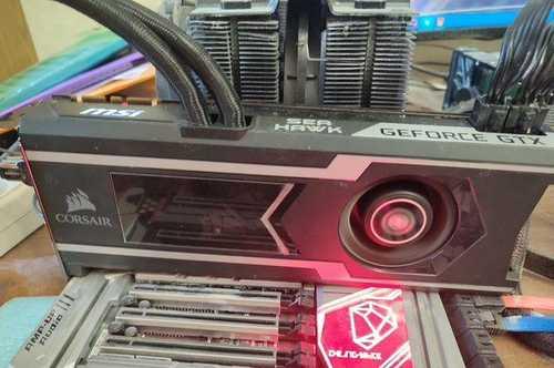 Видеокарта MSI GTX 1080 Ti SEA hawk X 11 Гб