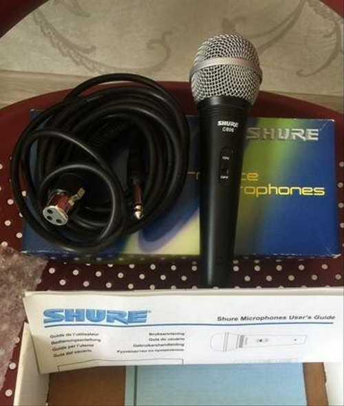 Динамический вокальный микрофон Shure C606-N
