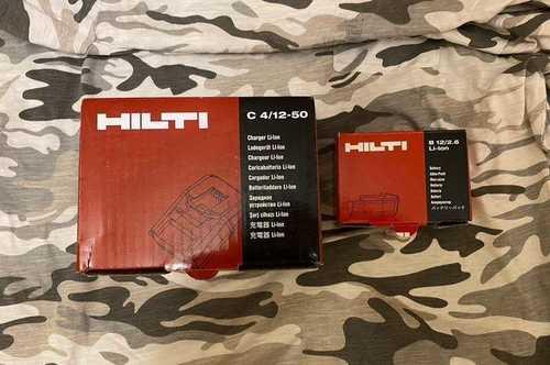 Зарядное устройство и акб hilti