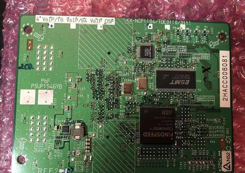 Плата Panasonic KX-NCP1104 DSP4 для Мини атс