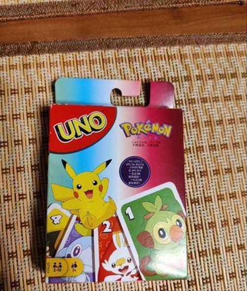 Настольная игра UNO (Уно) Pokemon