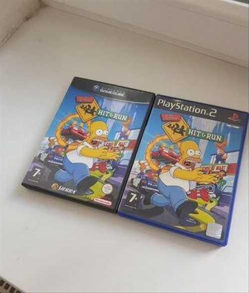 Simpsons hit and run gamecube/playstation 2