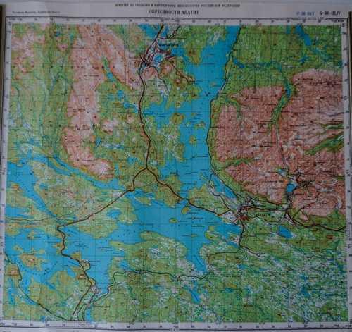 Топографические карты