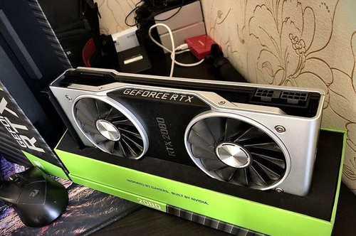 Geforce FE RTX 2080 8Gb. Идеал, комплект