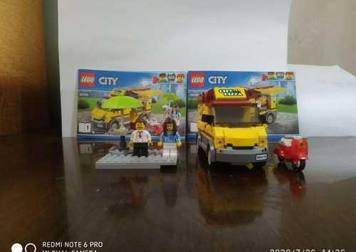 Lego City пиццерия на колесах