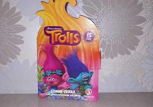 Trolls коллекция ластиков