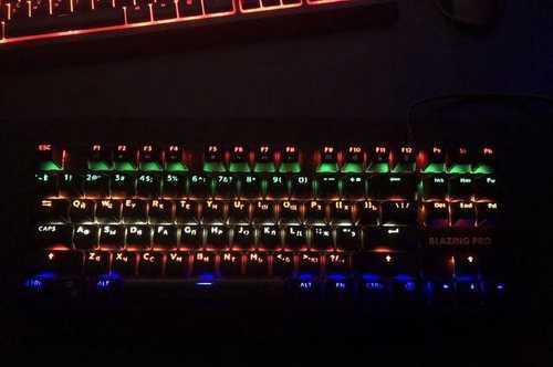 Игровая механическая клавиатура Blazing Pro c Rgb
