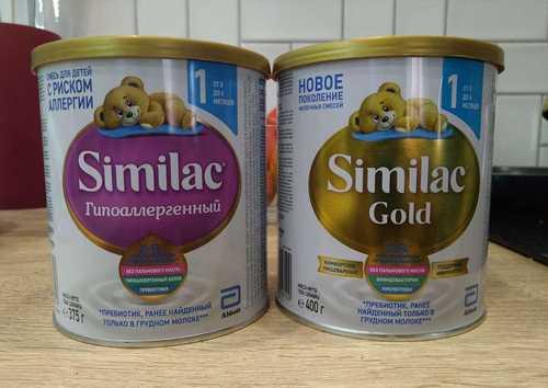 Similac gold гипоаллергенный 1 детская смесь до 6