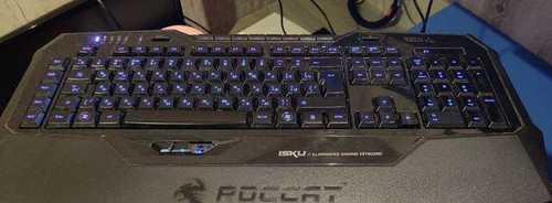 Игровая Клавиатура roccat Isku black usb