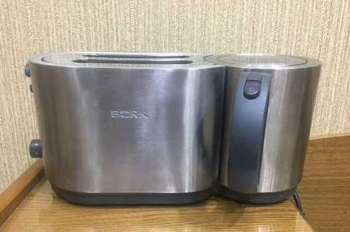 Электрический чайник + тостер Bork