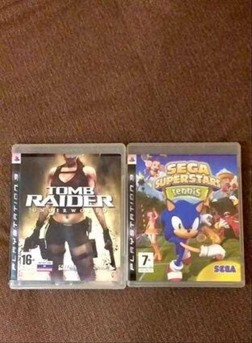 Игры для PS3 Tomb Rider, Sega superstar tennis