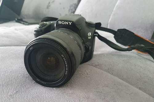Зеркальный фотоаппарат sony SLT A58