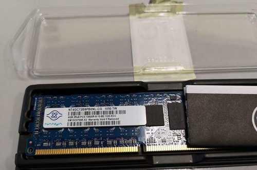 Память серверная DDR3 PC3-10600R 4G