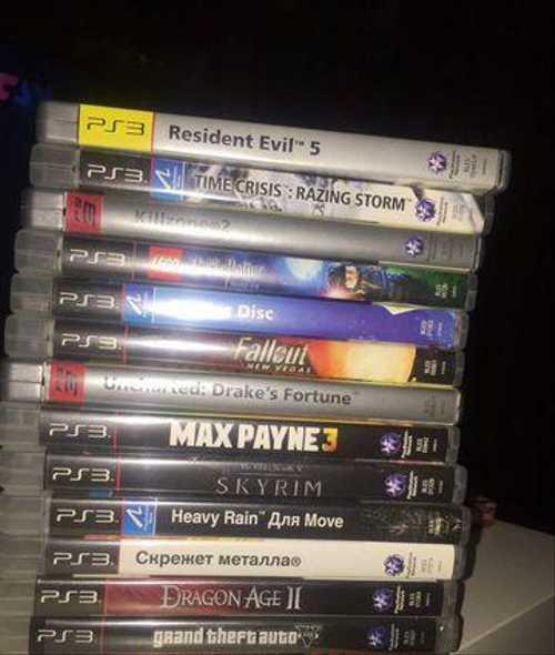 Игровые диски на ps3