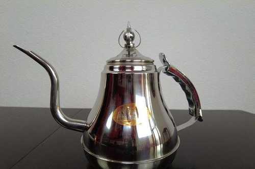 Чайник заварочный (гуснек, серебро) 1200мл