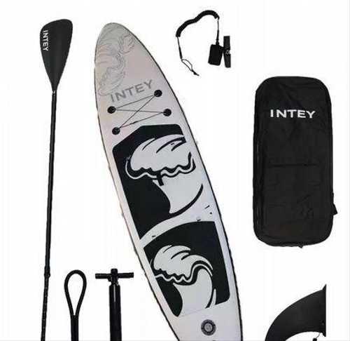 SUP доска (sup board) 335х84х15 intey Черная