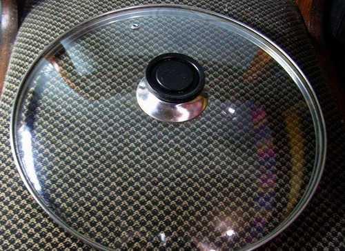 Термо-стеклянная крышка 30см сковорода/кастрюля