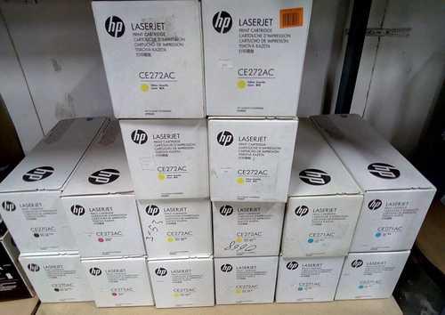 Оригинальный картридж HP CE270AC