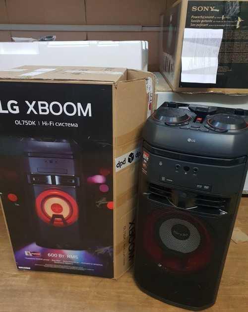 Новая Bluetooth система LG xboom OL75DK