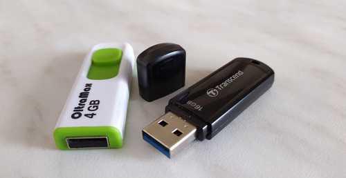 Две флешки 16Gb+4Gb usb 2.0+usb 3.0