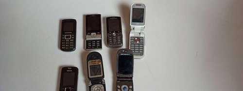Сотовые телефоны старые