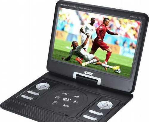 DVD плеер XPX EA-1369D с цифровым тюнером 14"