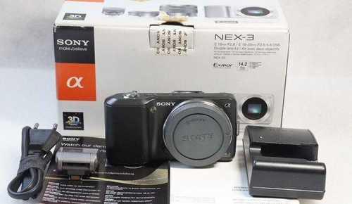 Фотоаппарат Sony nex3
