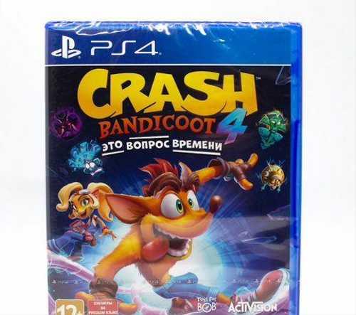 Crash Bandicoot 4 Это Вопрос Времени (Новый) (PS4)