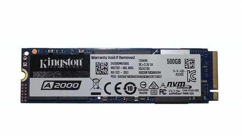 SSD Kingston A2000 500Gb. (M2. PCIe x4) (новый)