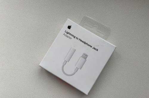 Переходник Apple iPhone Lightning - mini Jack