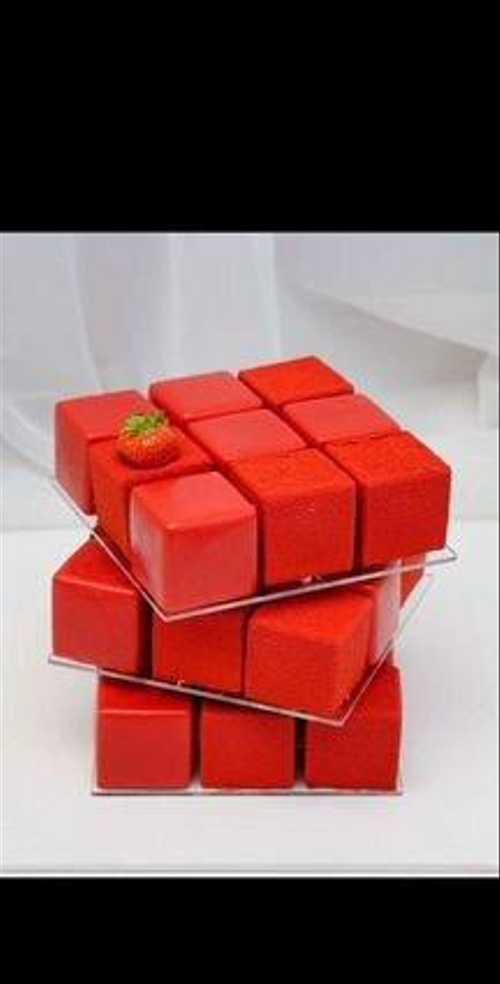Подставка под торт кубик/кубик-рубика