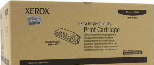 Оригинальный картридж Xerox 106R01372 черный