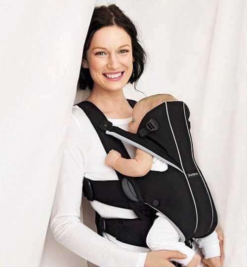 Рюкзак-кенгуру BabyBjorn "Miracle soft сotton", цв