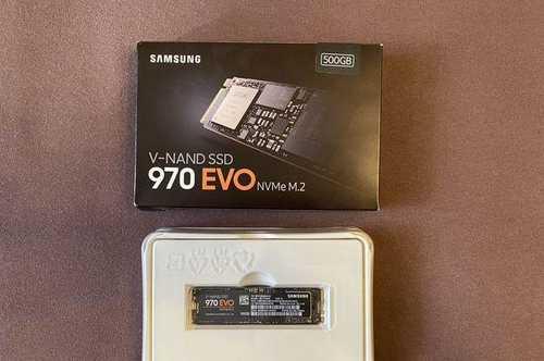 500 гб SSD M.2 накопитель Samsung 970 EVO