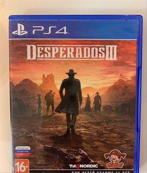 Игра ps4 Desperados 3