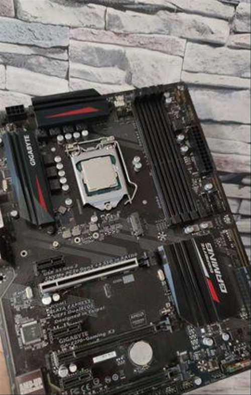 Материнская плата z270+i7 7700k