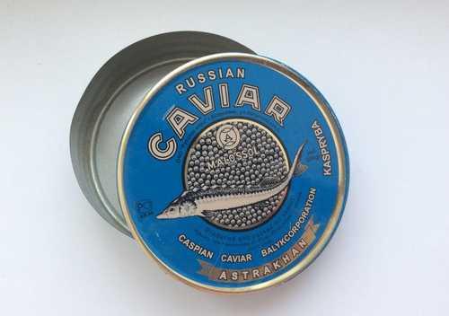 Банка жестяная из-под икры Новая