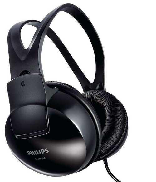 Проводные наушники Philips SHM1900 черный