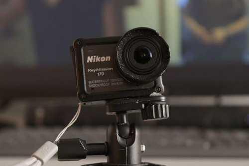 Экшен камера Nikon Key Mission 170 4k