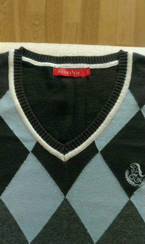 Джемпер и жилет мужской, размер s