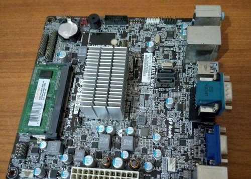 ECS Bswi-D2-J3710 + Процессор + 4Gb DDR3L + Win10