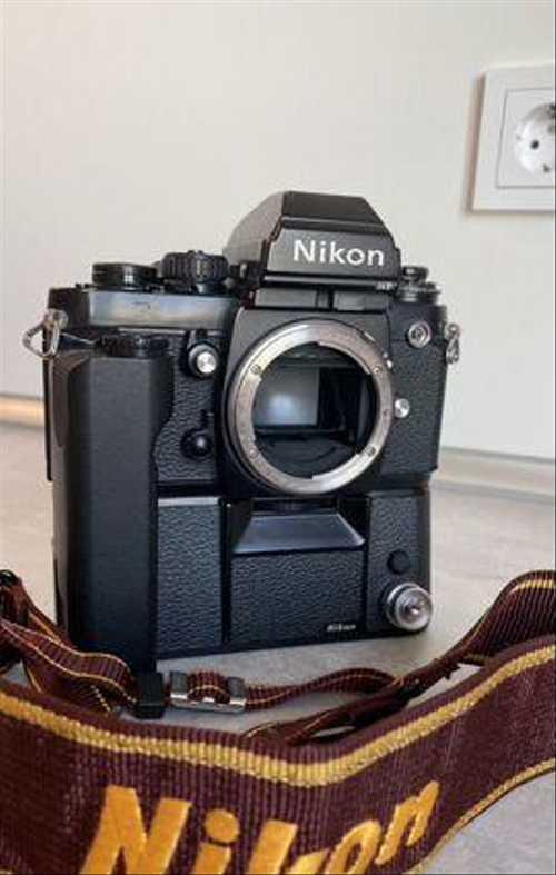 Nikon F3 + MD-4 фотоаппарат пленочный
