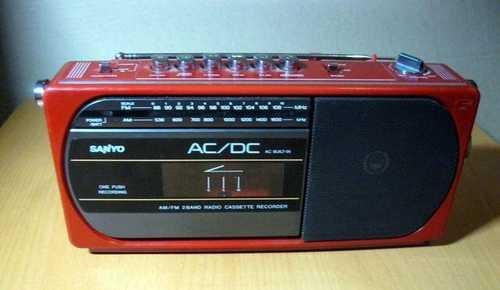 Магнитола sanyo M 1740F - 2 Band Radio Cassette Re