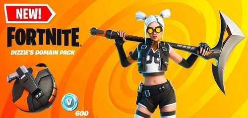 Fortnite) Dizzies Domain + 600 V-Bucks xbox