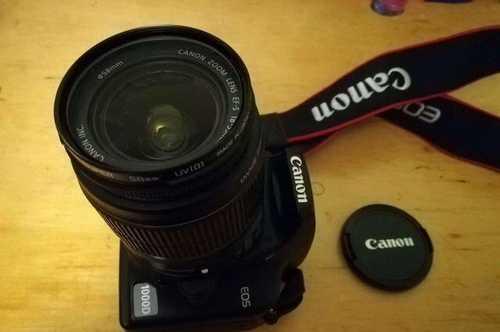 Фотокамера Canon EOS 1 000D