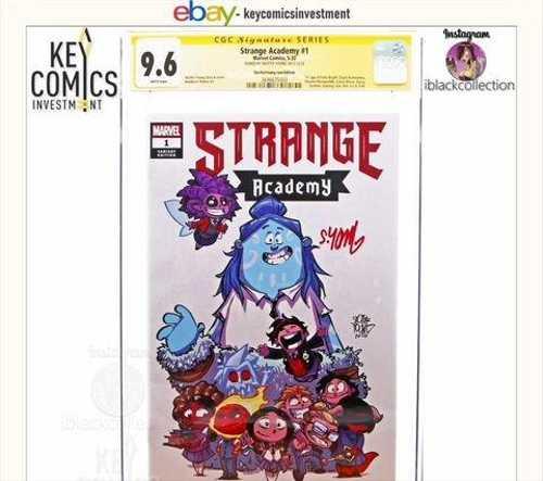 Комикс Strange Academy #1 CGC автограф S.Young