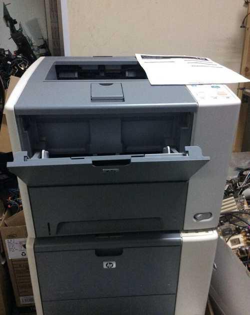 Принтер HP P3005 скоростной заправлен