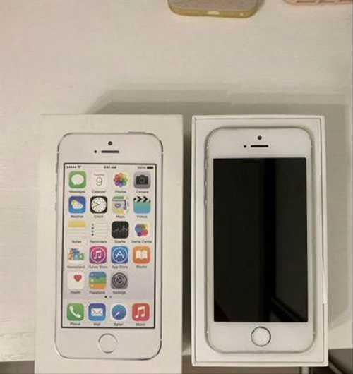 iPhone 5s silver 64 гб