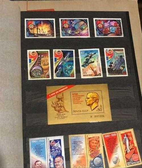 Почтовые марки, блоки